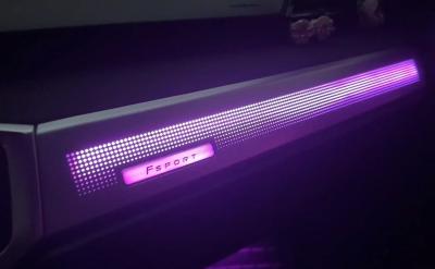 China Ambient lights RGB Passenger trim panel+ Radium carving four doors for Audi Q3 (2019-2023) for sale