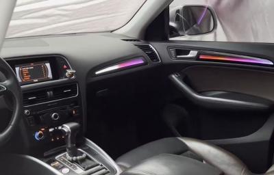 China Ambient lights Streamer behavior piano black (Mold design) for Audi Q5 (2010-2018) for sale