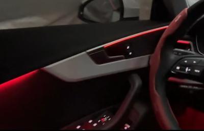 China Ambient lights RGB Perfect central control+Four doors (radium carving)for Audi A4 (2017-2023) for sale