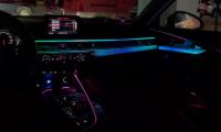 China Ambient lights Rainbow symphony dynamic Perfect central control+ Four doors(Radium carving) for Audi A4 (2017-2023) for sale