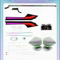 China Two Doors Edition+Midrange Horn Cover 24 Lights Phantom Colored Ambient Light for Audi A5 (17-24) for sale