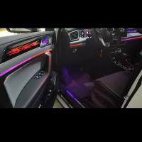 China Piano Black Meteor Four Doors+Central Control 24 Lights Phantom Colored Ambient Light for TAYRON (23-24) for sale