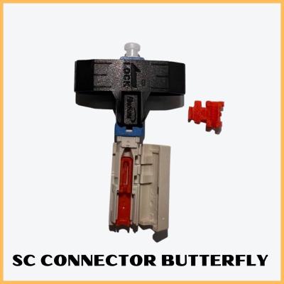 China FIBER CONNECTOR SC SM PK/6 Terminating SC Connector Fujikura Brand FiberHome Brand SC Connector for sale