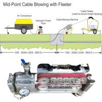 China Shenzhen Kit Fiber Cable Blowing Machine To fit fiber optic cables 32mm, 40mm and 50mm into Ducts by Air for sale
