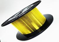 China 150/165/195um NA 22 100 kpsi Silicone Polyimide High OH Optical Quartz Fiber for Operating Working -65~+350 C for sale