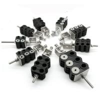 China RF coaxial feeder cables RRU Fiber Optic Cable  Power Cable Combined Hole Cable Clamp for sale
