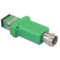 China SC / APC To RF CATV Fiber Optic Receiver SC/APC-F head FTTH indoor passive 1000MS CATV cable TV optica for sale