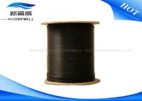 China Outdoor Glass Fiber Optic Cable , Custom Connector G652D Drop Fiberglass Cable for sale