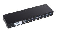 China Desktop Control 8 Port KVM Switch VGA USB Type A Female With Audio Multi Function for sale