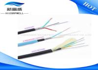 China Hybrid Copper Fiber Optic Network Cable With Black TPU LSZH Jacket Customized for sale