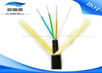 China 12 Core 24 Core Glass Fiber Optic Cable Hybrid Adss Aerial SM MM Under 110kv for sale