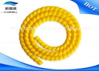 China Hose Wire Cable Case  Fiber Optic Patch Cables Soft  Plastic Spiral Guard  Tube Cover for sale