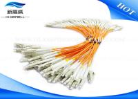 China LC UPC G652 G657 Fiber Optical Pigtail , OM1 OM2 OM3 SC Fiber Optic Patch Cord for sale