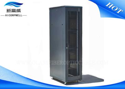 China FTTH  42U Stand Cabinet Fiber Optic Patch Box , Network Fiber Optic Cable Patch Panel for sale