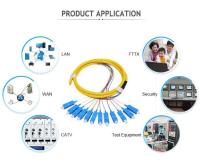 China SC APC Fiber Optic Pigtail IEC 60794 100m - 1000m Length With LSZH PVC Jacket for sale