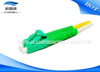 China LC APC Fiber Optic Components 3.0MM DX Connectors Patch Cord Cable Low Insertion Loss for sale