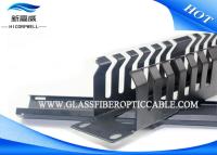 China 1 U Rack Mount 19'' Network Cable Management Rack Gold Plated OEM ROHS Approved for sale