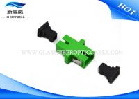 China SC APC Sinplex Fiber Optic Adapter , Flexible IEC 60794 Fiber Fast Connector for sale