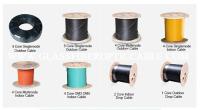 China RFP SM G657A1 Glass Fiber Optic Cable Indoor FO Drop Cable 2KM To 4KM Length for sale