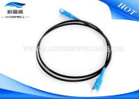 China 4 Core Fiber Optic Patch Cables Patch Cord PVC Low Smoke Zero Halogen Jacketed for sale