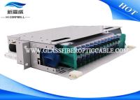 China FC SC 24 Ports 19 Inch SC Fiber Patch Panel ODF With Cold Roll Steel Light Weight for sale