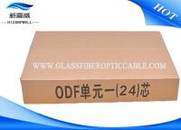 China FC SC 24 Ports 19 Inch SC Fiber Patch Panel ODF With Cold Roll Steel Light Weight for sale