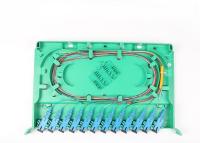 China 12 Port Fiber Patch Panel SC LC FC TYPE FTTH Fiber Optic Terminal Box for sale