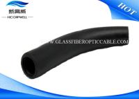 China Black 45 Degree Angel Boot Fiber Quick Connector , LSZH / PVC Fiber Cable Connectors for sale