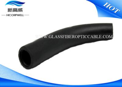 China Black 45 Degree Angel Boot Fiber Quick Connector , LSZH / PVC Fiber Cable Connectors for sale