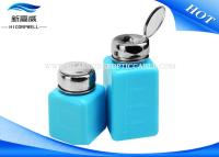 China Blue 120ml 180ml Fiber Testing Tools Alcohol Dispenser Bottle 250ml HDPE for sale