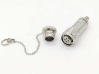 China Tactical Outdoor Waterproof Stainless Steel ODC 4Cores Socket Asseemly for sale