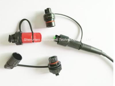 China Dustproof Outdoor Fiber Optic Patch Cables Mini SC Connector / Adapter IP67 for sale