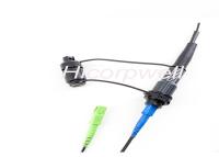 China IP 67 Fiber Optic Patch Cables SM Male Female Connectors Mini SC Connector for sale