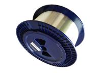 China Blue Paintcoat FO Single Mode Fiber Spool , SMF G652D 250um Bare Fiber Optic Cable for sale