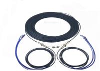 China Waterproof CPRI Fiber Patch Cables ODC 4 Cores Socket / Plug To LC TPU Tactical Armored for sale