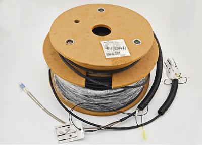 China NSC Duplex MM DLC - DLC 4 Cores Fiber Optic Patch Cables With Shield Cases For Both Ends for sale