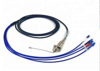 China Waterproof CPRI Fiber Patch Cables ODC 4 Cores Socket / Plug To LC TPU Tactical Armored for sale