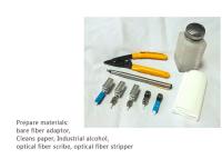 China Square FC Bare Fiber Optic Adaptor  Ftth Fiber Optic Components for sale
