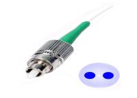 China PMF Fujikara Polarization Maintaining Fiber Jumper Pigtail 0.9 Sleeve FC Fiber for sale