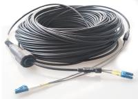 China PDLC 4F SM SX Fiber Optic Patch Cables  LSZH 4.8mm Length With 50M 100M for sale