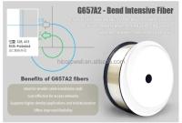 China Indoor Bare Fiber 1KM 2KM 5KM 10KM G657A1 G657A2 invisible fiber bare optical cable fiber cabl lc for sale
