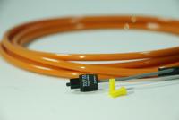 China SMA 905 Fiber Optik Patch Cord 105/125/245 Bore Size 125~1580um Stainless Steel Ferrules for sale