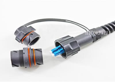 China ODVA Fiber Optic Patch Cables Mini SC LC APC UPC IP67 Mechanical Resistance for sale