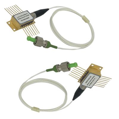 China 14PIN BTF Laser Diode 1550nm 10mW Butterfly Laser with Built-in TEC and PM Fiber Maximum Power 10W for sale