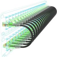 China UTP FTP CMP Rated Cat5e Cat6 Cat6a LAN Networking Ethernet Plenum PVC Jacket Cable for sale