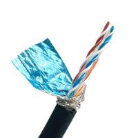 China UTP FTP CMP Rated Cat5e Cat6 Cat6a LAN Networking Ethernet Plenum PVC Jacket Cable for sale