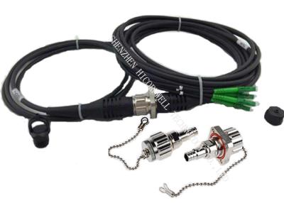 China Black Fiber Optic Patch Cables 2 Core FTTA ODC Connector For BBU RRU Base Station for sale