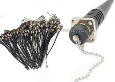 China LC / UPC Singlemode 4 Cores Outdoor Fiber Optic Patch Cord Cable With ODC Plug / Socket for sale