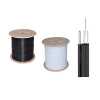 China Fiber Type Single-mode Glass Fiber Optic Cable with LSZH Jacket and 10*Cable-diameter Static Bending Radius for sale