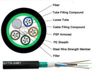 China YOFC 16 Core Fiber Optic Cable Fast Data Transmission with 10*Cable-diameter Static Bending Radius for sale